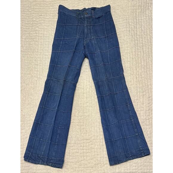 Cotler | Jeans | Vintage 7s Cotler Patchwork Flare Leg Jeans 30x 33 ...